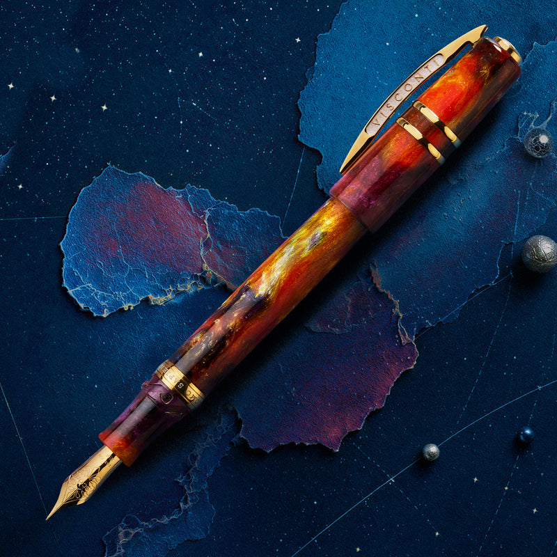 Visconti Homo Sapiens Nebula Fountain Pen - Orion (Limited Edition ...