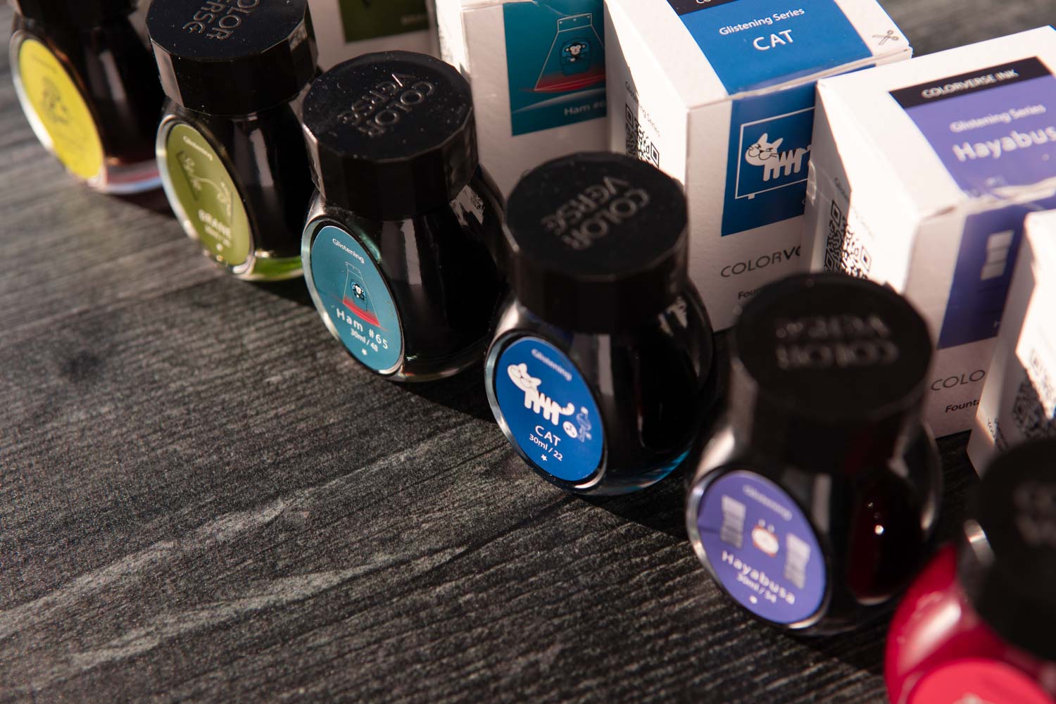 Colorverse Cat Glistening - 30ml Bottled Fountain Pen Ink - The Goulet ...