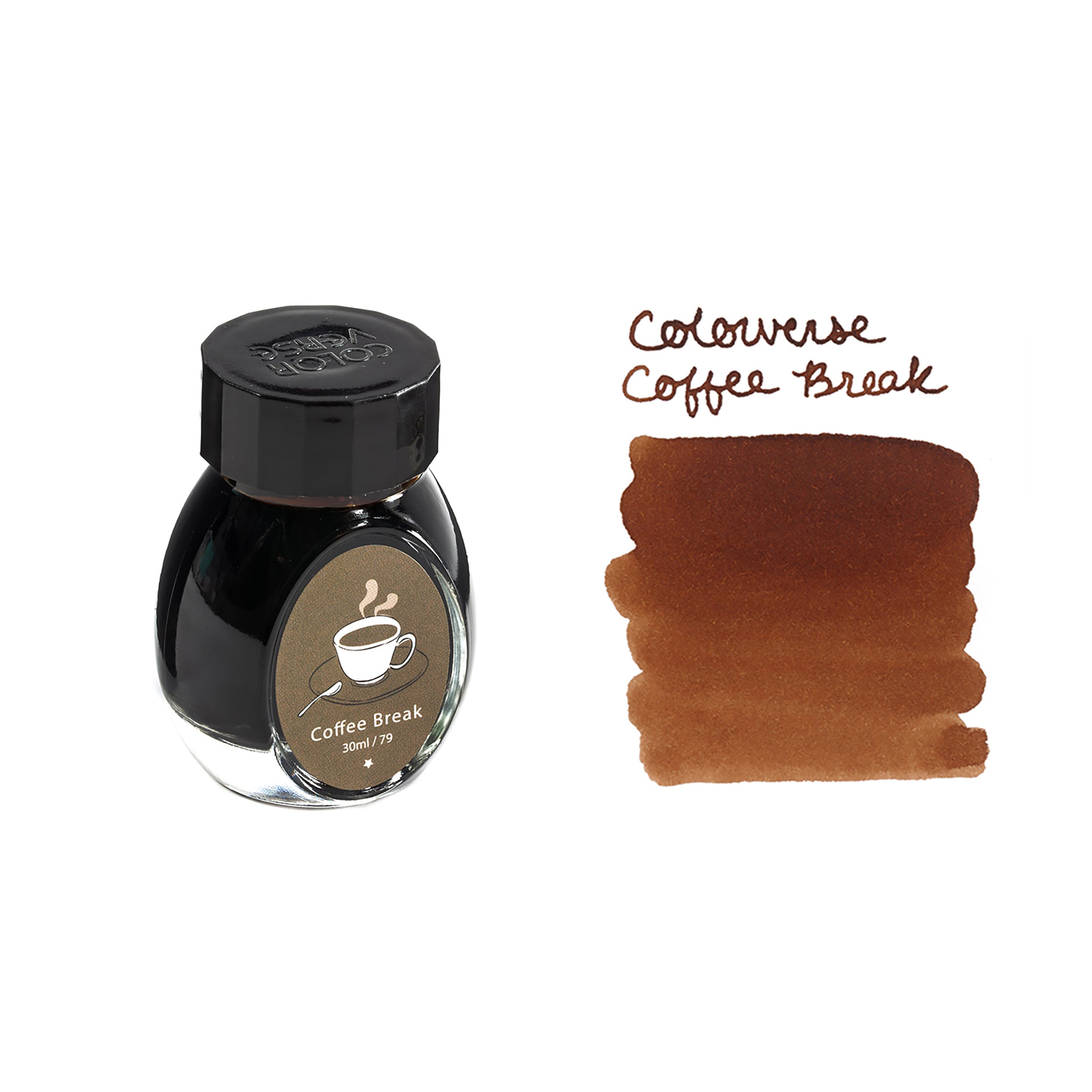 Colorverse Coffee Break - 30ml Bottled Fountain Pen Ink - The Goulet ...