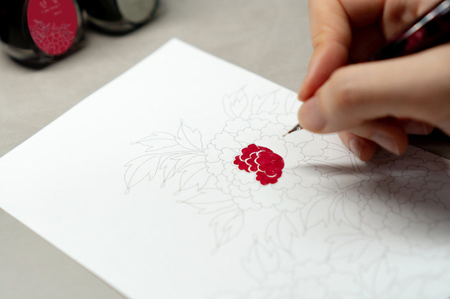 Colorverse Coloring Sheets - Min-Hwa - The Goulet Pen Company