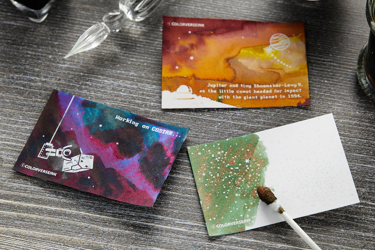 Colorverse Ink Art Cards - Hubble (Size A) - The Goulet Pen Company
