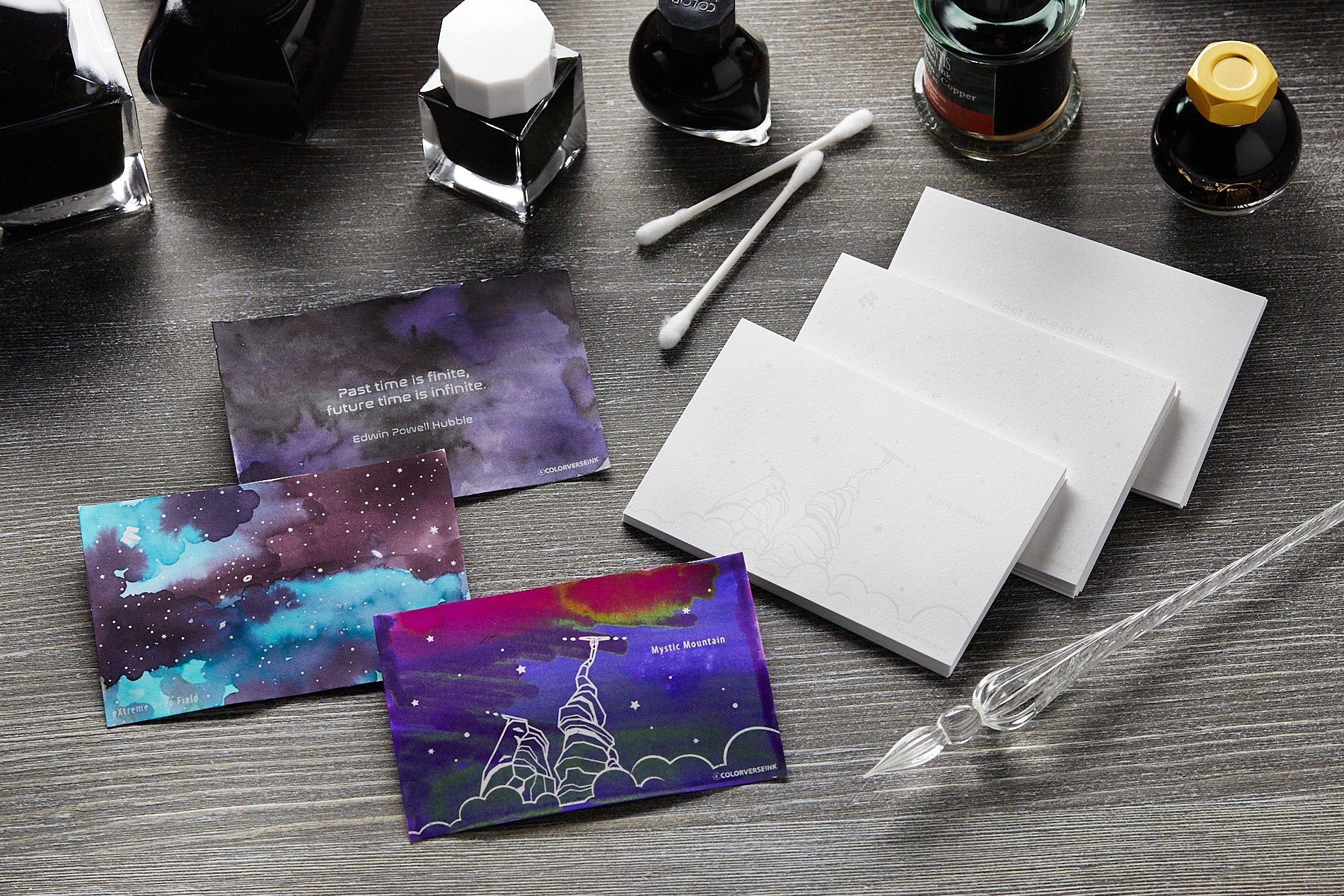 Colorverse Ink Art Cards - Hubble (Size B) - The Goulet Pen Company