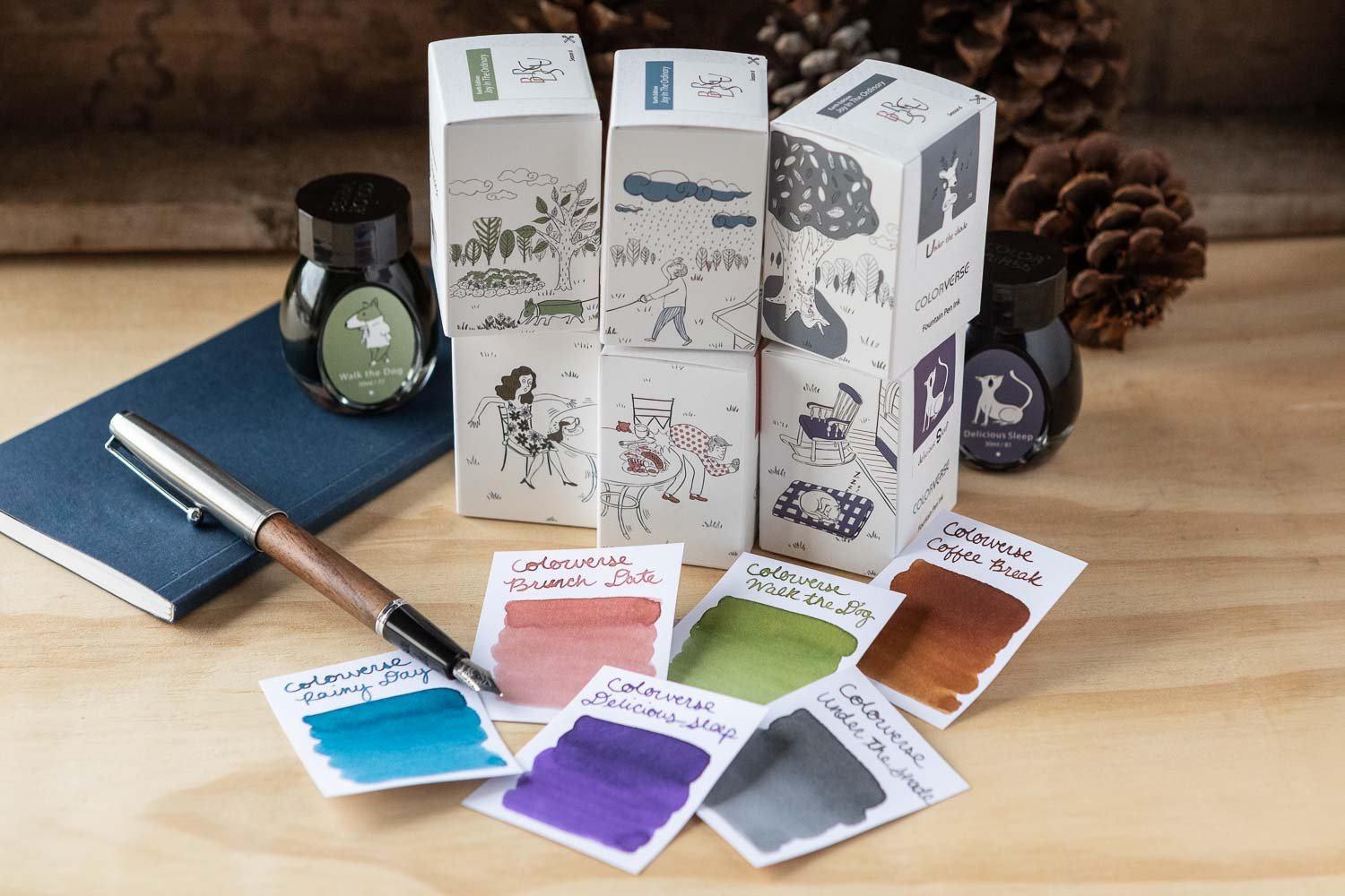 Colorverse Coffee Break - 30ml Bottled Fountain Pen Ink - The Goulet ...