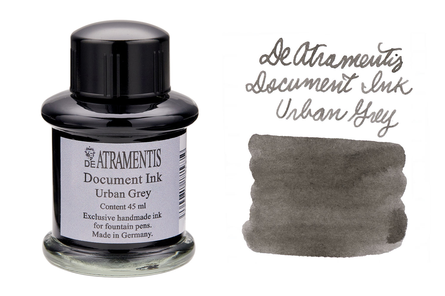 De Atramentis Document Ink Urban Grey - 45ml Bottled Fountain Pen Ink ...