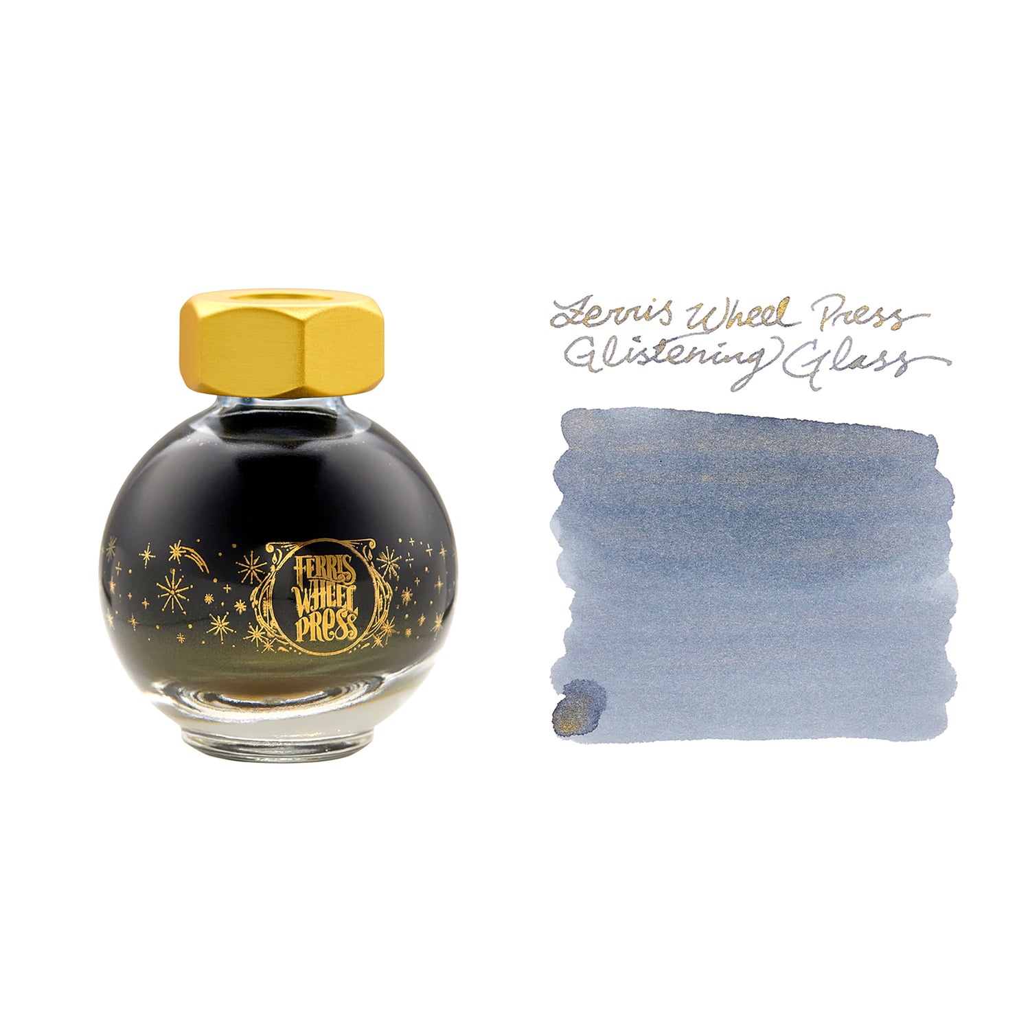Ferris Wheel Press Glistening Glass - 20ml Bottled Fountain Pen Ink ...