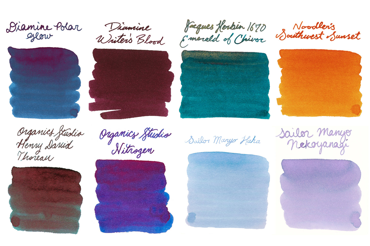 Shop All Fountain Pen Ink Sample Sets - The Goulet Pen Company