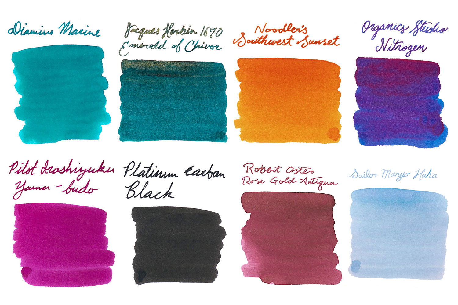 Shop All Fountain Pen Ink Sample Sets - The Goulet Pen Company