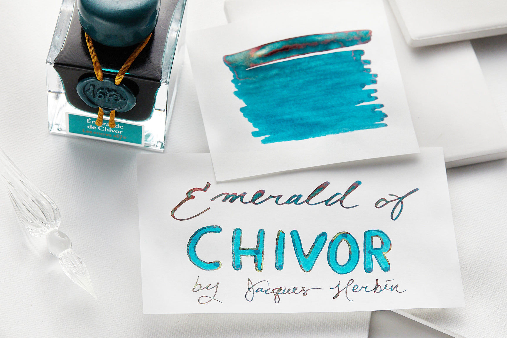 Turquoise Fountain Pen Ink - The Goulet Pen Company