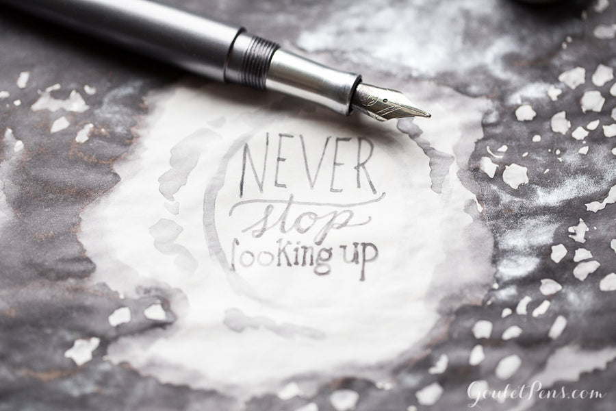 Grey & Silver Fountain Pen Ink - The Goulet Pen Company