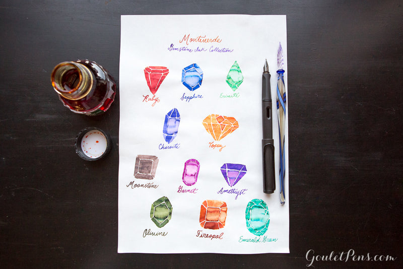 Monteverde Moonstone - Ink Sample - The Goulet Pen Company