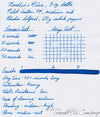 Noodler's Blue - Ink Sample - The Goulet Pen Company