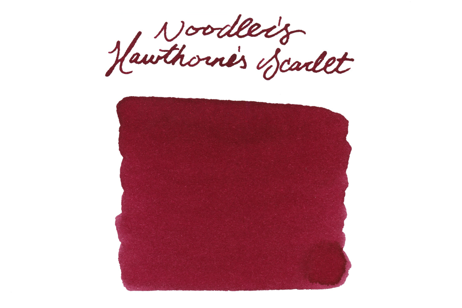 Noodler's Hawthorne's Scarlet - Ink Sample - The Goulet Pen Company