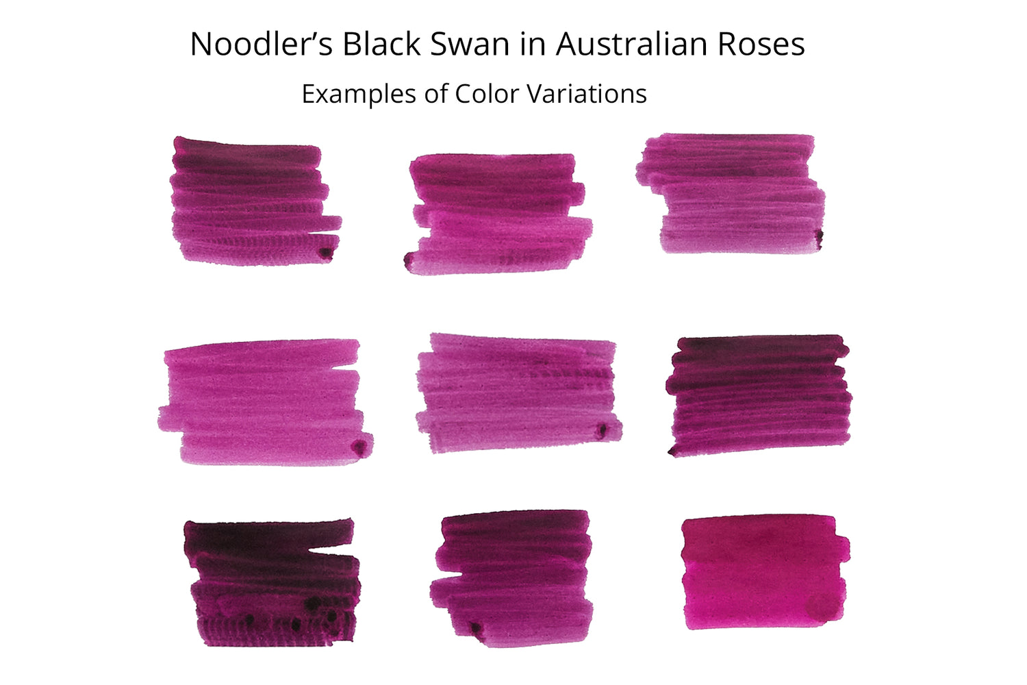 Noodler's Black Swan in Australian Roses - 3oz Bottled Fountain Pen Ink ...