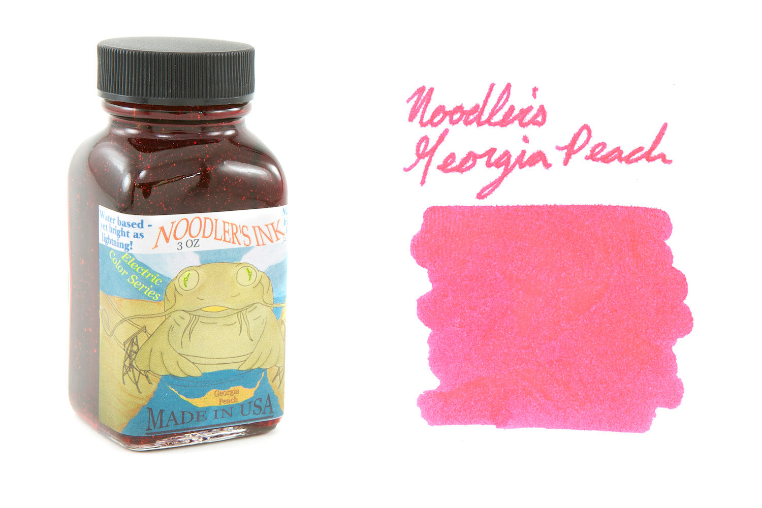 Noodler's Georgia Peach - 3oz Bottled Fountain Pen Ink - The Goulet Pen ...