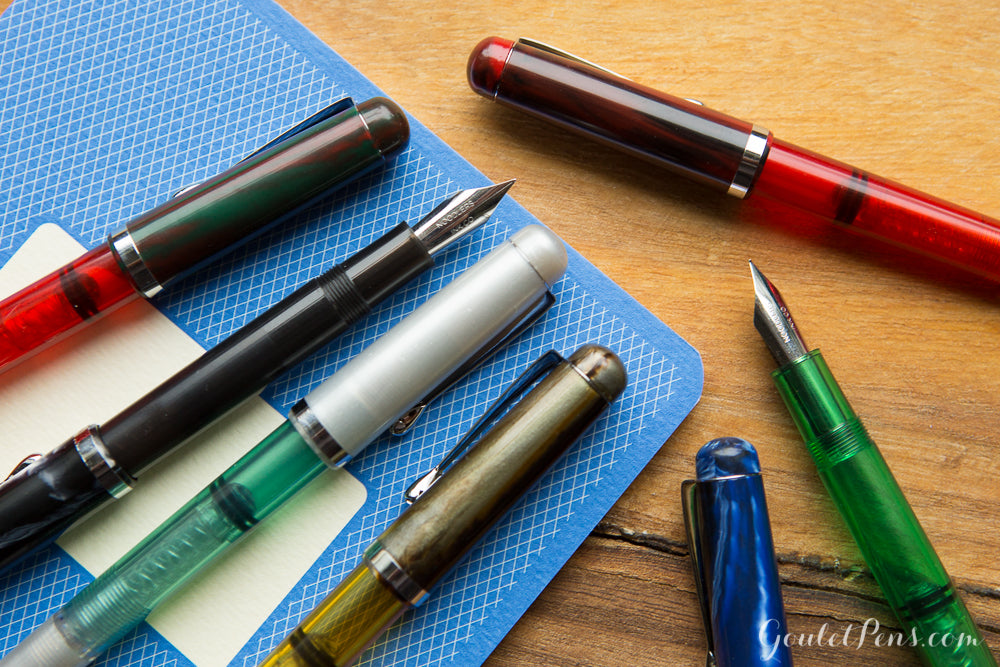 Noodler's Konrad Flex Fountain Pen - Ivory Darkness - The Goulet Pen ...