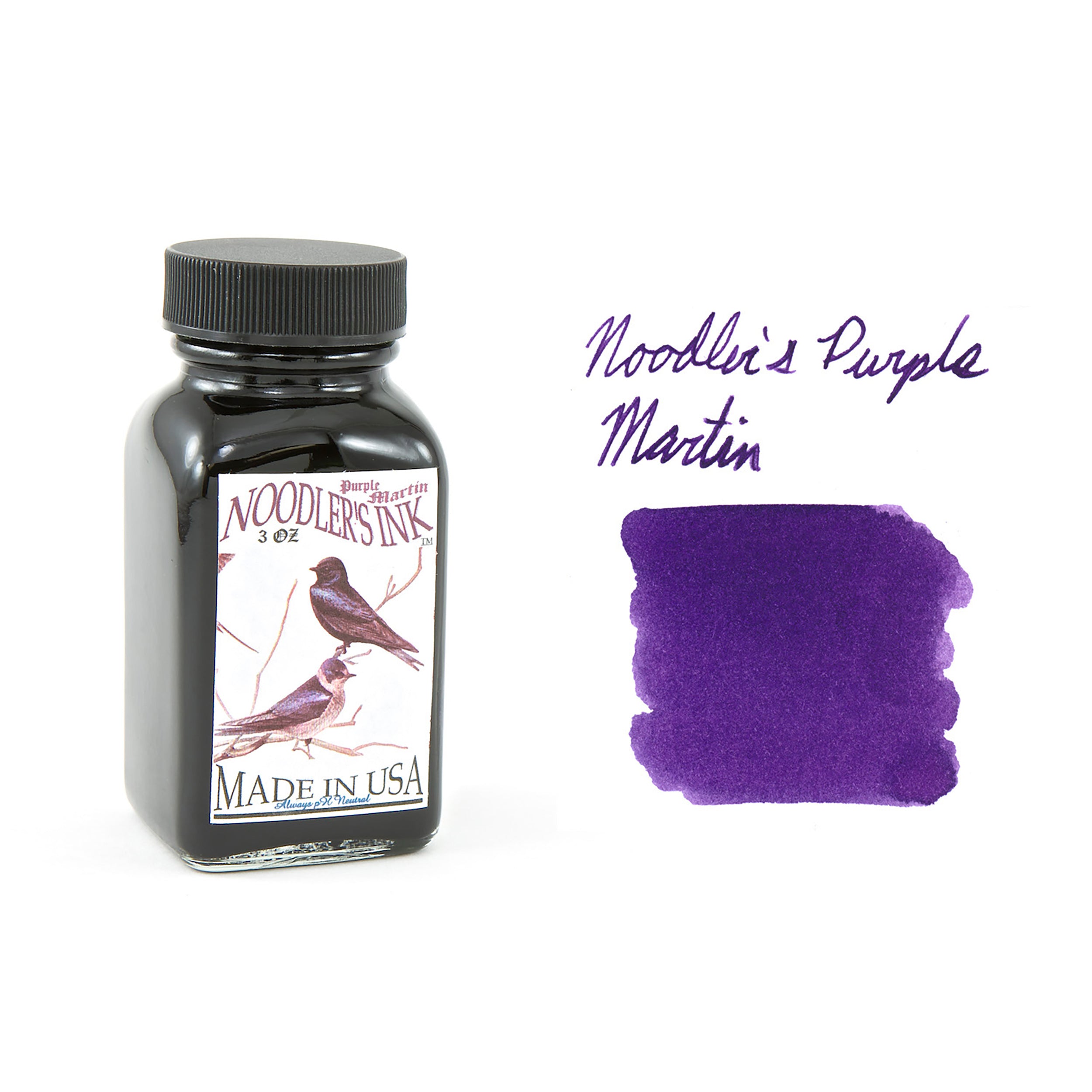 Noodler's Purple Martin - 3oz Bottled Fountain Pen Ink - The Goulet Pen ...