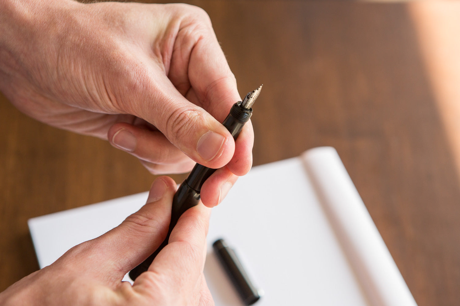 Noodler's Boston Safety Pen - Black - The Goulet Pen Company