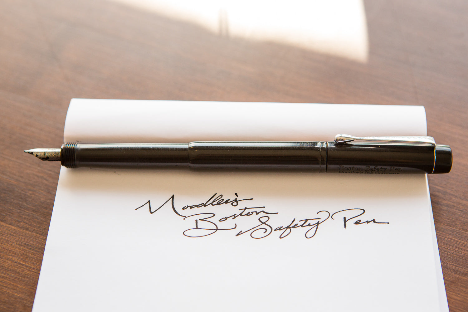 Noodler's Boston Safety Pen - Black - The Goulet Pen Company