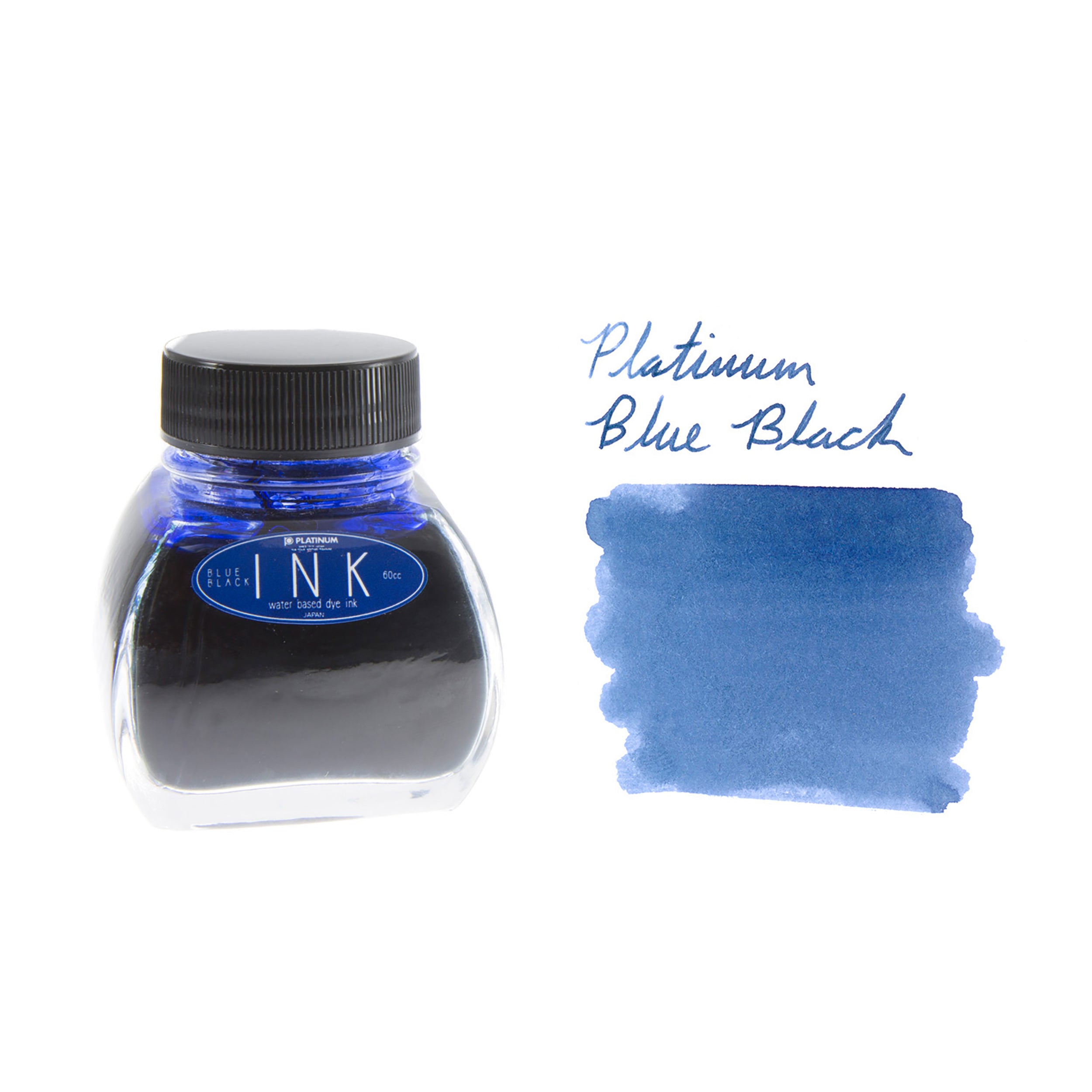 Platinum Blue-Black - 60ml Bottled Fountain Pen Ink - The Goulet Pen ...