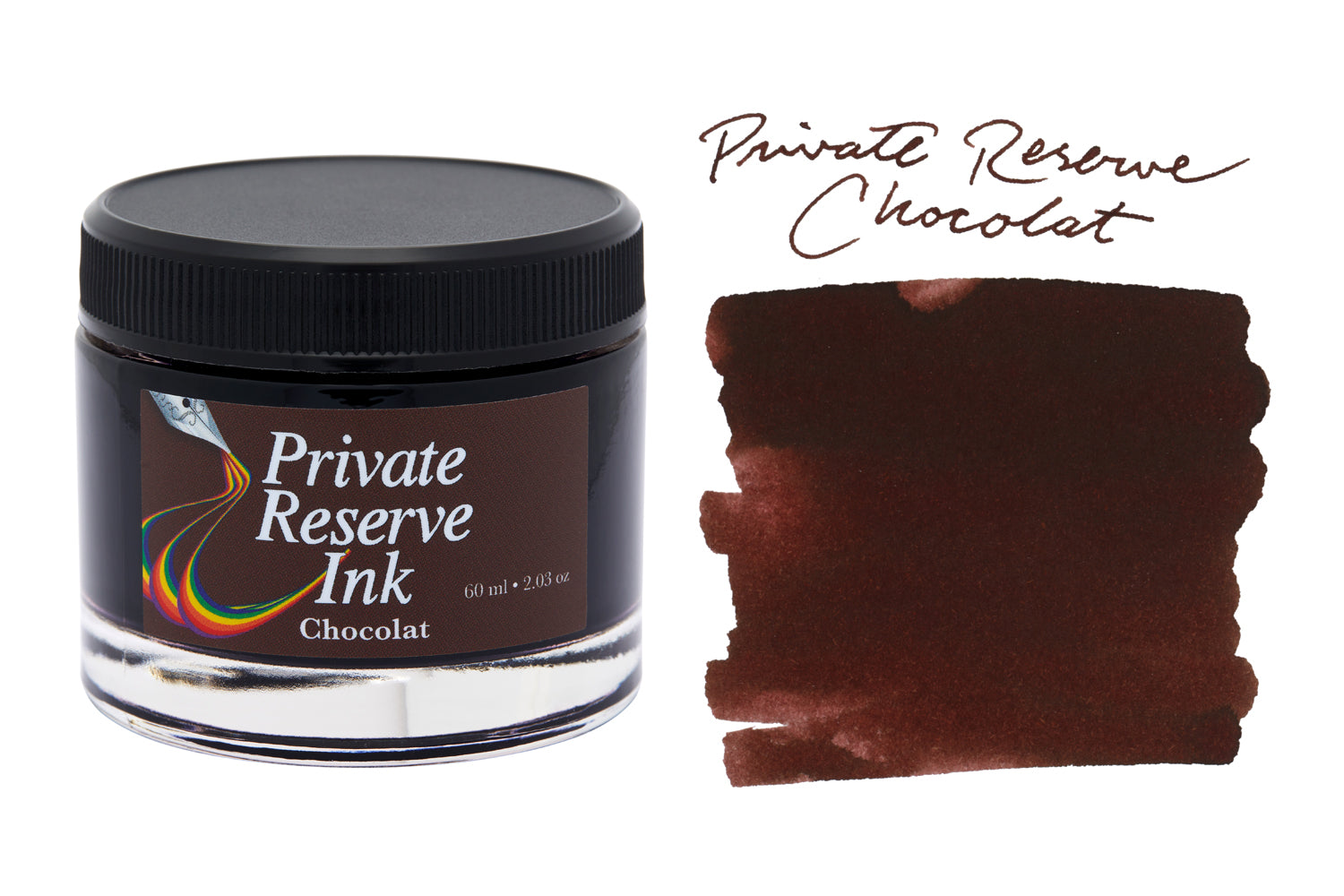 Private Reserve Chocolat - 60ml Bottled Fountain Pen Ink - The Goulet ...