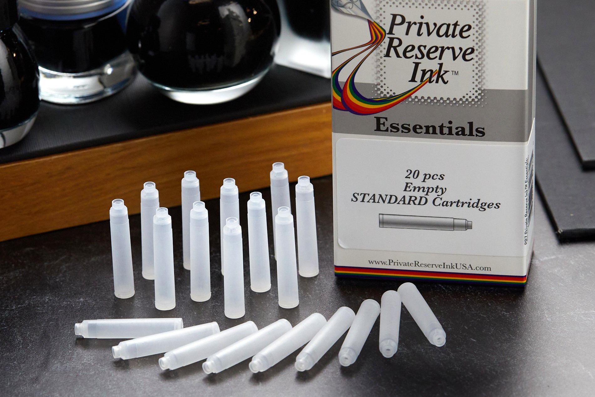 Private Reserve Empty Ink Cartridges - Pack of 20 - The Goulet Pen Company