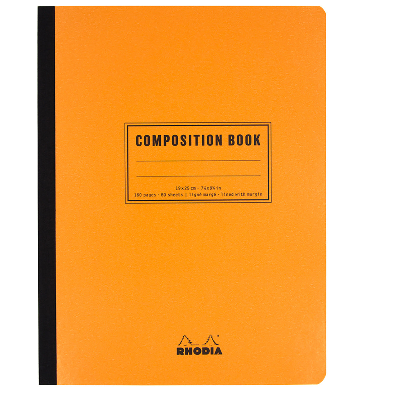 Rhodia Composition Book - Orange, Lined - The Goulet Pen Company
