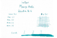 Sailor Manyo Koke - Ink Sample - The Goulet Pen Company